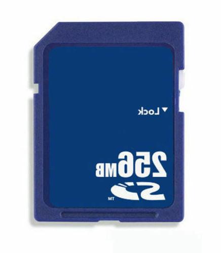 SD 256MB Memory Card Standard Secure Digital Generic